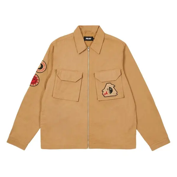 PALACE Da One Cargo Jacket 'sand