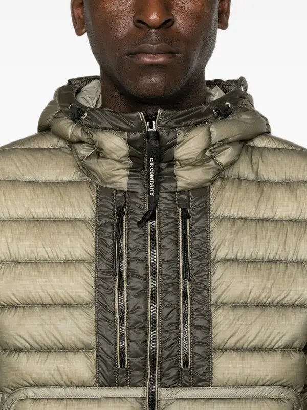 C.P. COMPANY Goggle Short Down Jacket