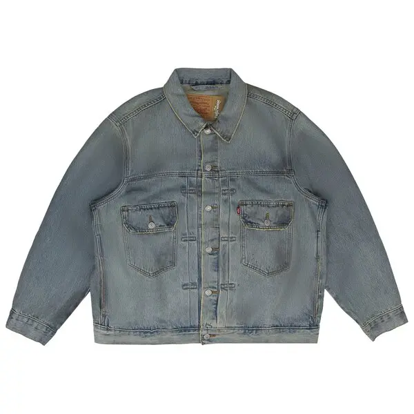 DENIM TEARS Dirty Wash Type-2 Denim Jacket - Blue