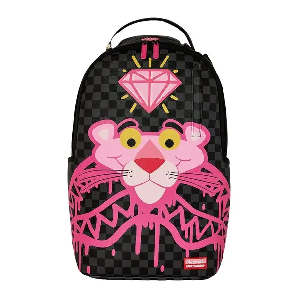 SPRAYGROUND Pink Panther Drippy Diamonds Backpack /pink - Black