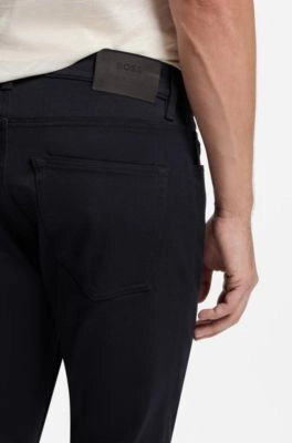 BOSS X Aston Martin Delaware Slim-fit Jeans - Black