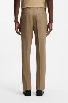 Hugo Two-piece Slim-fit Suit In A Stretch Wool Blend