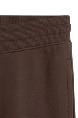 Hugo Cotton Casual Pants With Elasticized Cuffs
