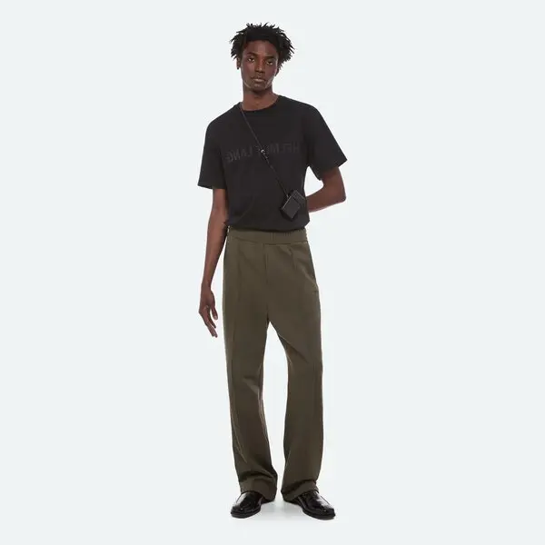 Helmut Lang Logo Sweatpant - Forest Night
