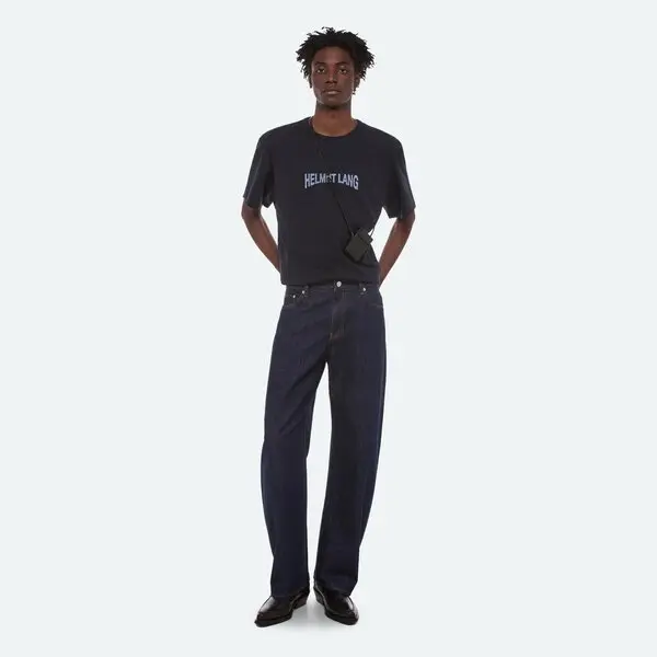 Helmut Lang Ticket Tee - Navy