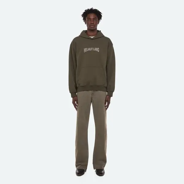 Helmut Lang Ticket Graphic Hoodie - Forest Night