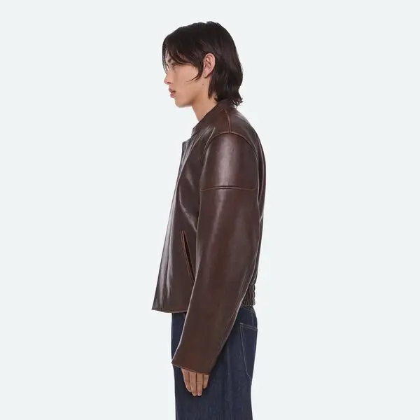 Helmut Lang Leather Moto Jacket