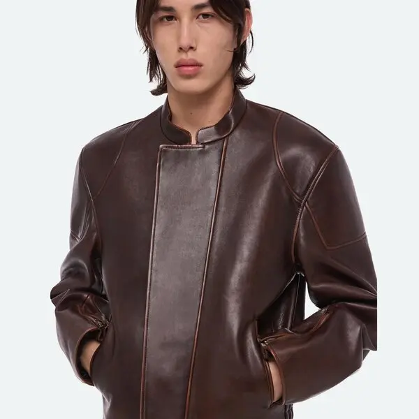 Helmut Lang Leather Moto Jacket