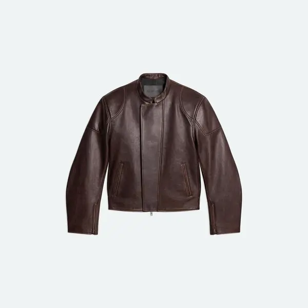 Helmut Lang Leather Moto Jacket