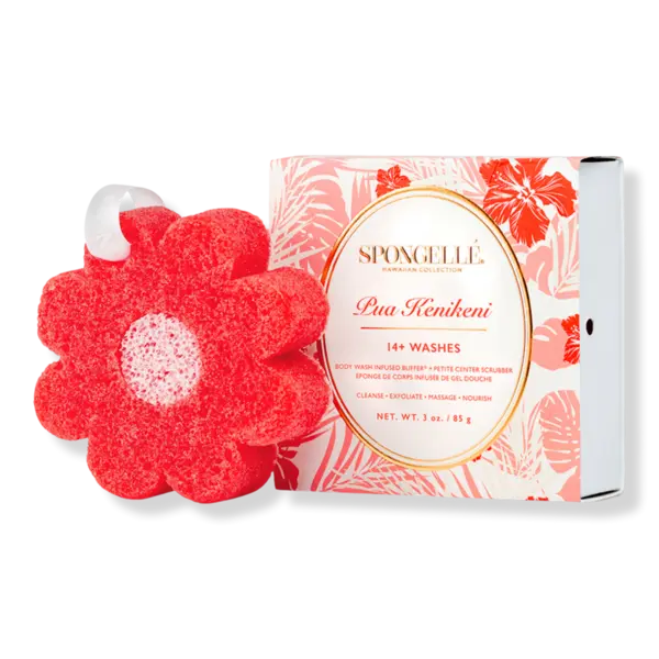 SPONGELLE Hawaiian Collection Body Wash Infused Buffer Pua Kenikeni - One-color