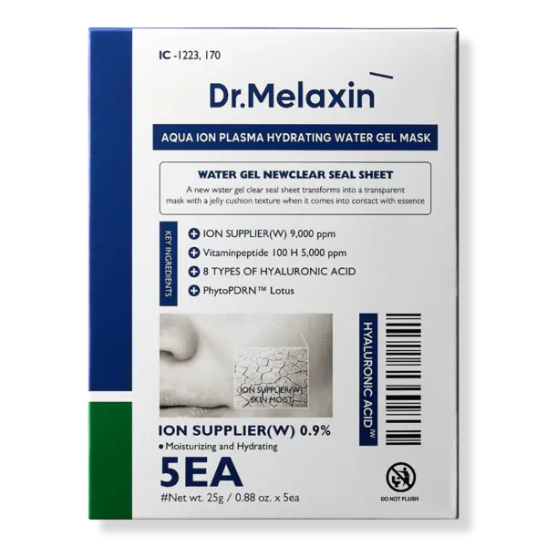 DR. MELAXIN Aqua Ion Plasma Hydrating Water Gel Mask - One-color