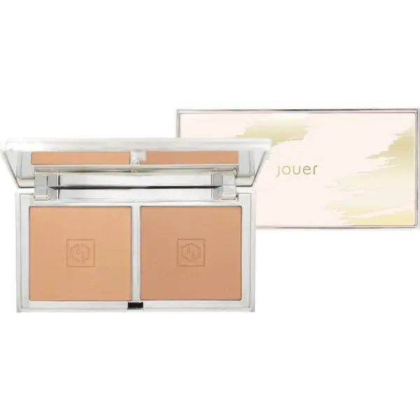 Jouer Sunswept Bronzer Duo Palette - Light To Medium