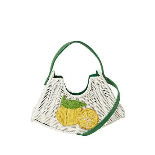 SARAH STEWART Tati Crescent Fruit Punch Collection Bag
