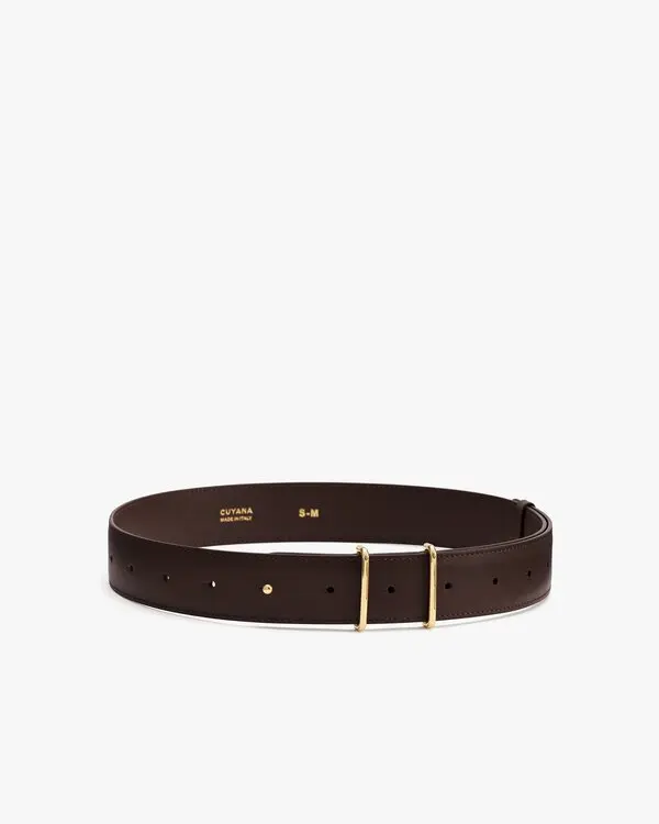Cuyana Stud Belt - Toffee