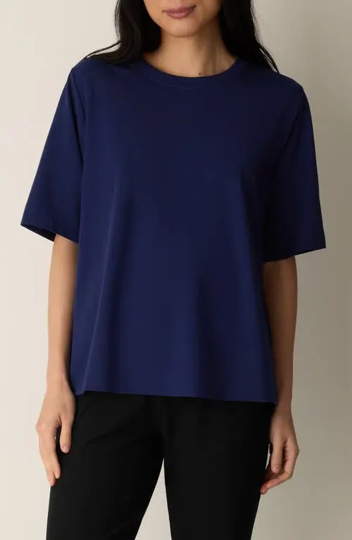 Eileen Fisher Crewneck Relaxed T-shirt - Infty