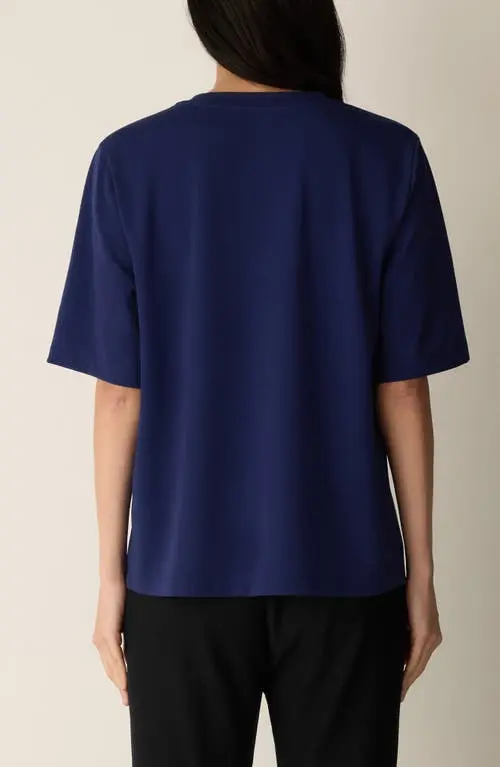 Eileen Fisher Crewneck Relaxed T-shirt - Infty