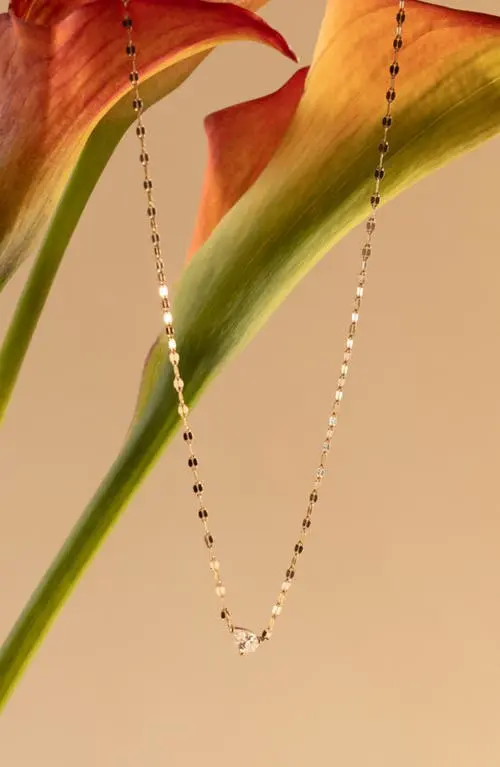 MADE BY MARY Dew Drop Solitaire Necklace