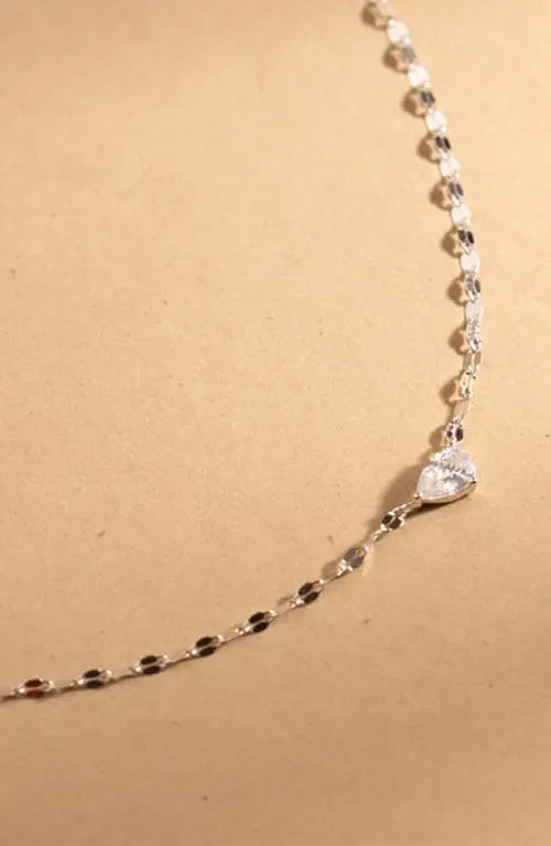 MADE BY MARY Dew Drop Solitaire Necklace