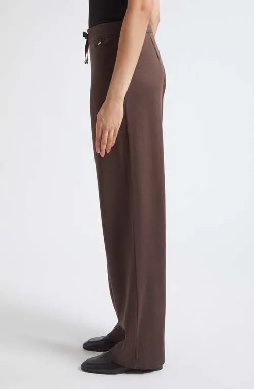 Herno Knit Cotton Jersey Straight Leg Pants