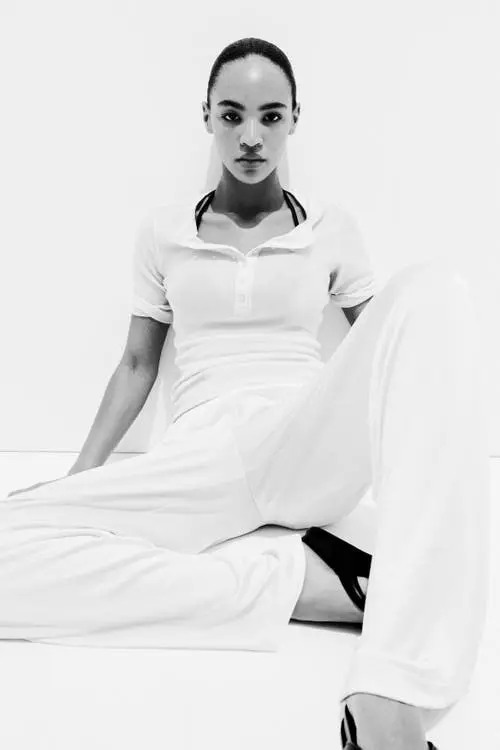 H&m Jersey Pull-on Pants - Cream