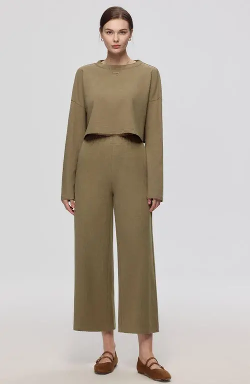 JUANA Aera Boxy Cropped Sweater