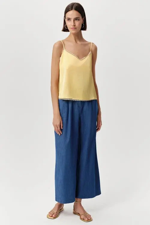 EXQUISE Tammy Spaghetti Straps Blouse