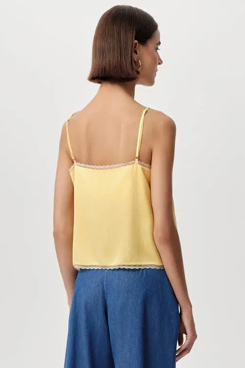 EXQUISE Tammy Spaghetti Straps Blouse