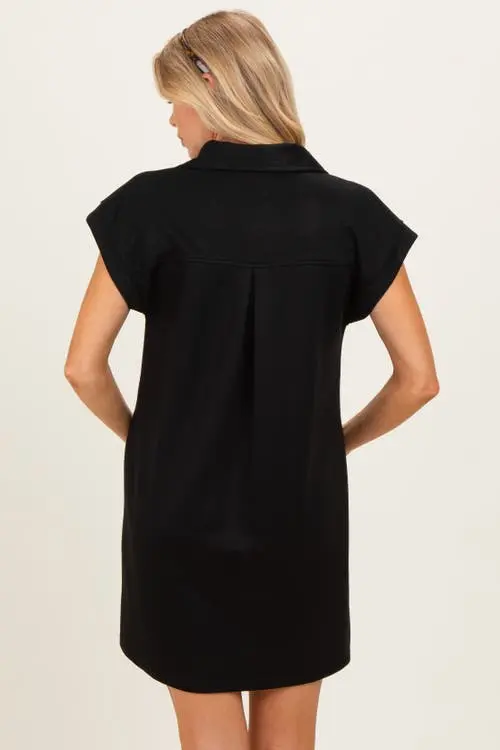 PINKBLUSH Collared Pocket Dress