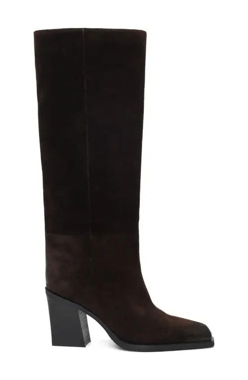 KENNETH COLE Jackson Knee High Boot - Chocolate Suede
