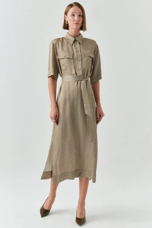 EXQUISE Sasha Midi Dress