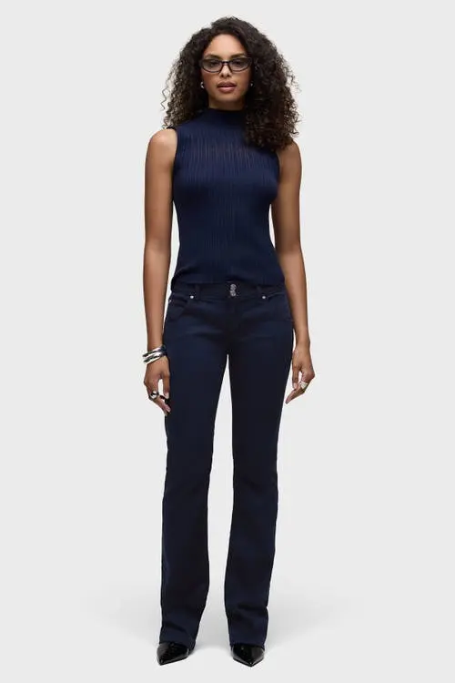 Hudson Jeans Beth Baby Bootcut Jeans - Navy Blazer