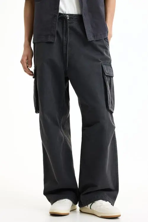 H&m Loose-fit Cargo Pants - Dark Gray