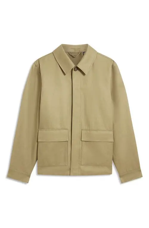 Ted Baker London Trennt Cotton & Linen Shirt Jacket