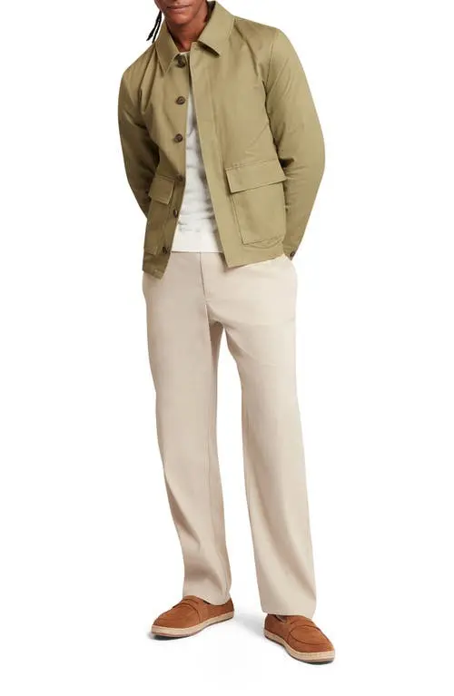 Ted Baker London Trennt Cotton & Linen Shirt Jacket