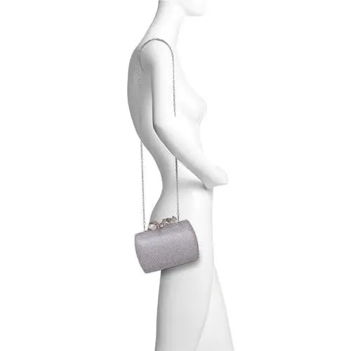 Badgley Mischka Cassia Crystal Minaudiere