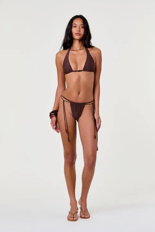 NICHOLAS Runa Bikini Bottom - Espresso