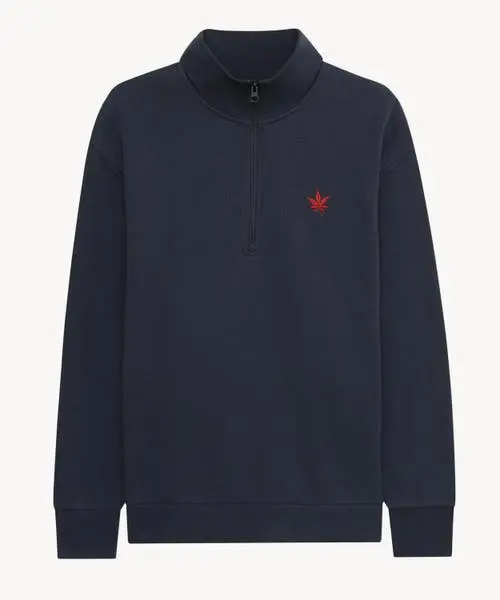Boast Fleece Quarter Zip - Navy