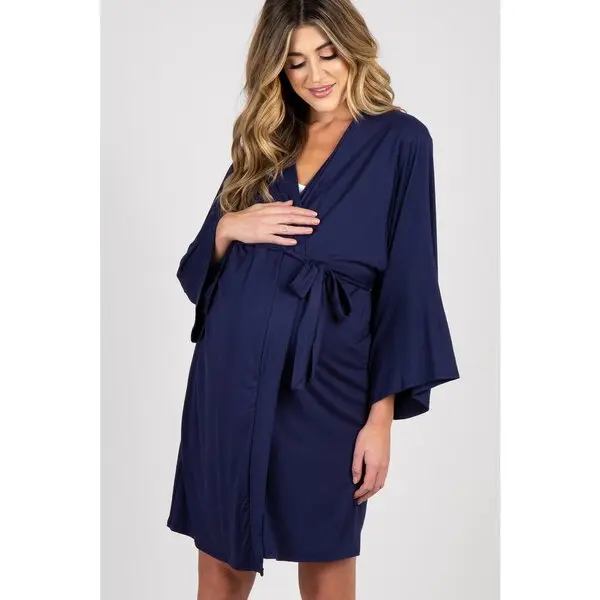 PINKBLUSH Delivery/nursing Maternity Robe