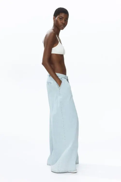 H&m Extra-wide Regular-waist Jeans