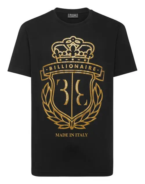 BILLIONAIRE T-shirt Round Neck Ss Crest