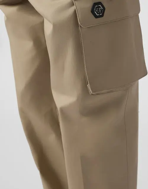 Philipp Plein Straight Cargo Trousers