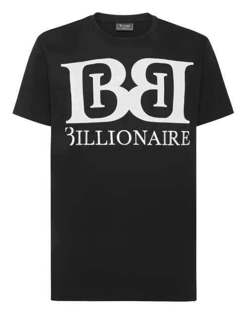 BILLIONAIRE T-shirt Round Neck Ss - Black