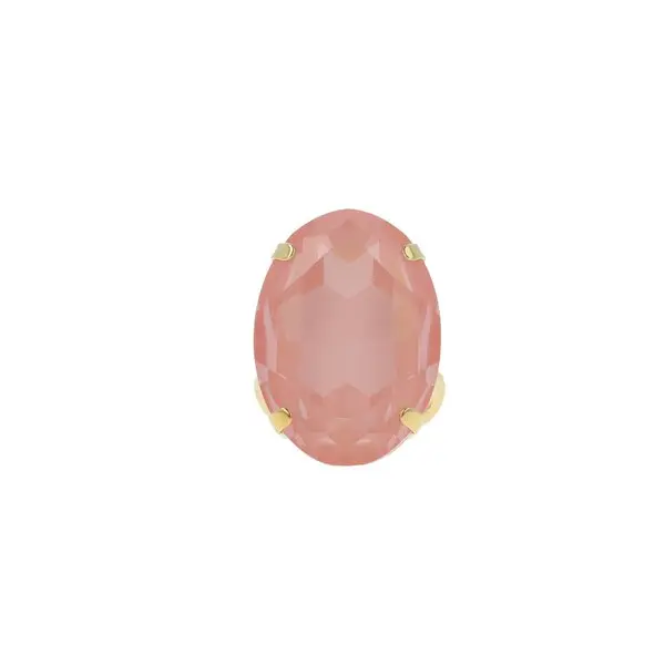 OTAZU Eva Oval Ring Flamingo - Pink