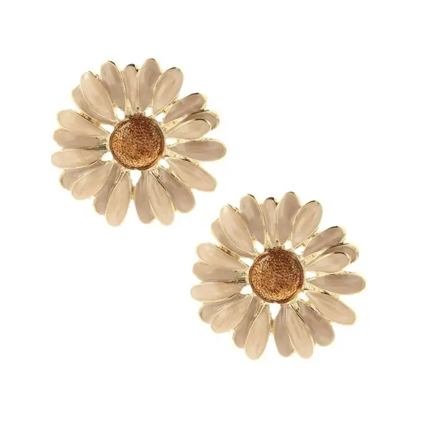OTAZU Golden Daisy Earpins Big - Gold