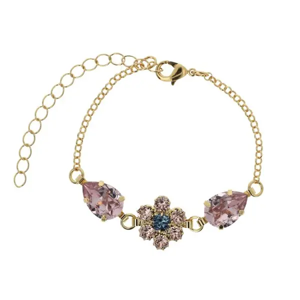 OTAZU Pink / Blue Myrte Pink Bracelet - Pink/blue