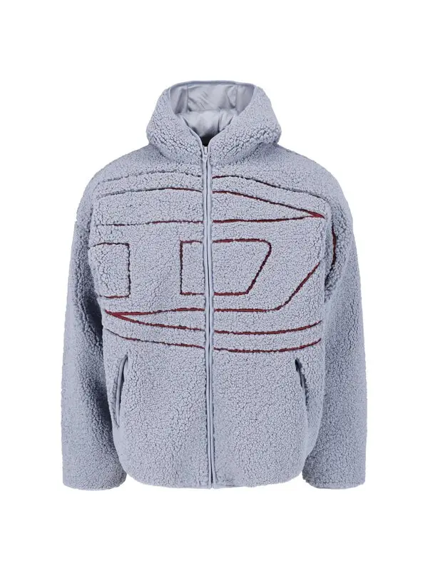 DIESEL® Hoodie "s-zat - Gray