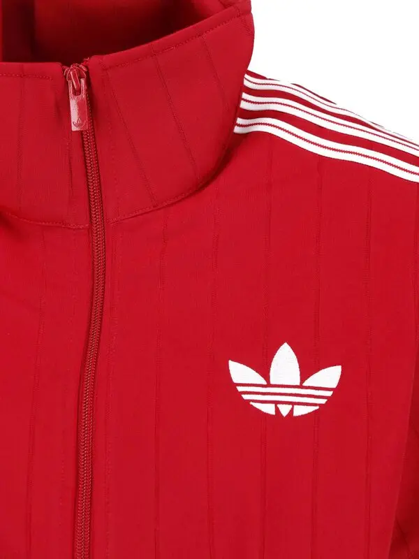 Adidas Pinstriped Sweatshirt "firebird