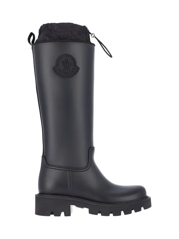 Moncler Rain Boots "kickstream High - Black