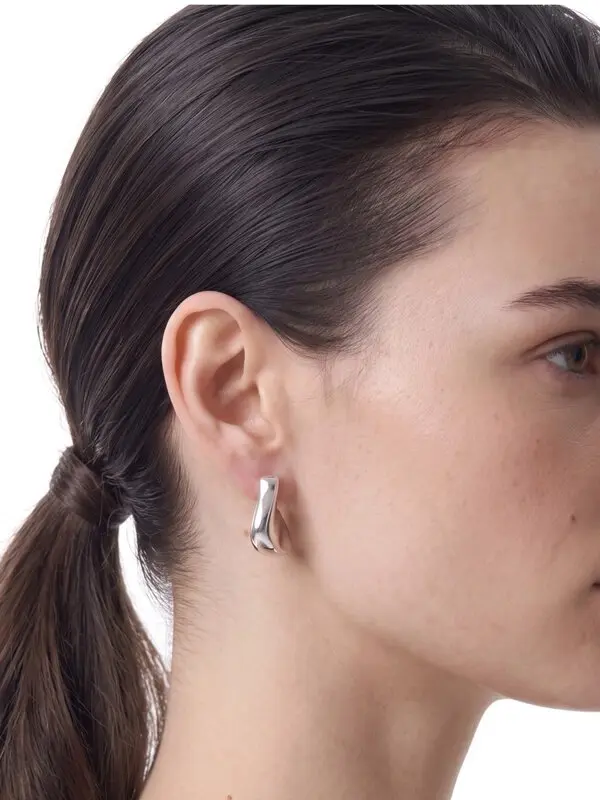 Bottega Veneta Small Disc Earrings