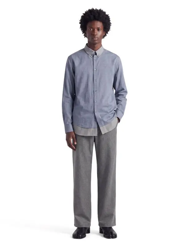 MAISON MARGIELA Layered Shirt - Blue